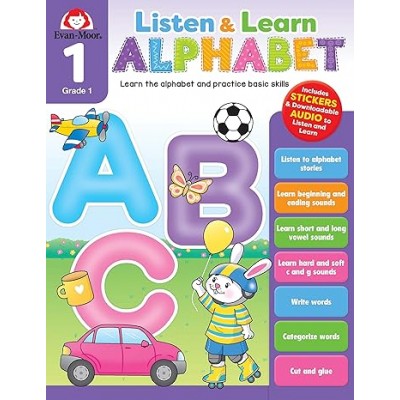 Grade 1: Listen & Learn Alphabet – Popular Book Company Pte Ltd