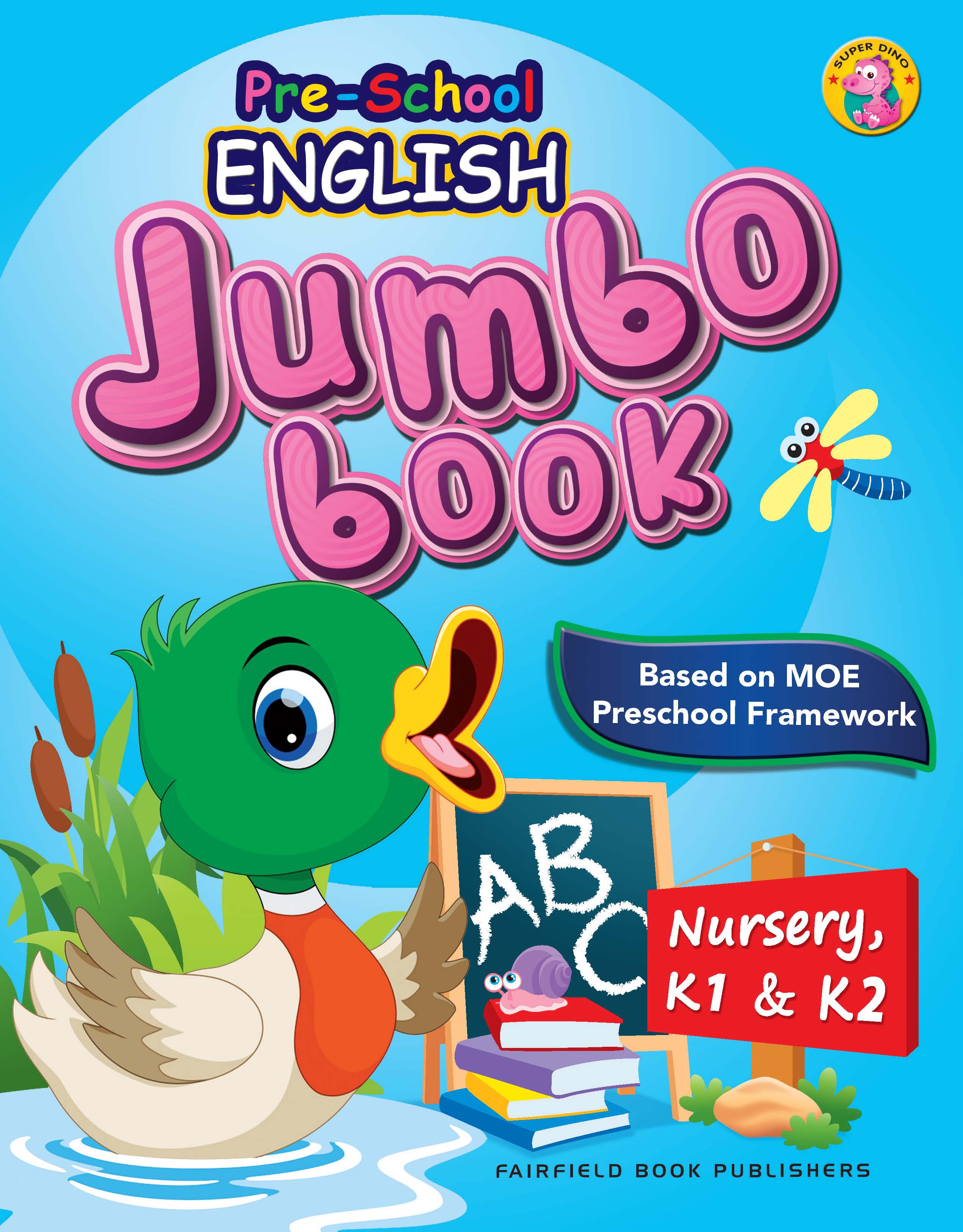 Nursery, K1 & K2 Preschool English Jumbo Book – Popular Book Company Pte Ltd