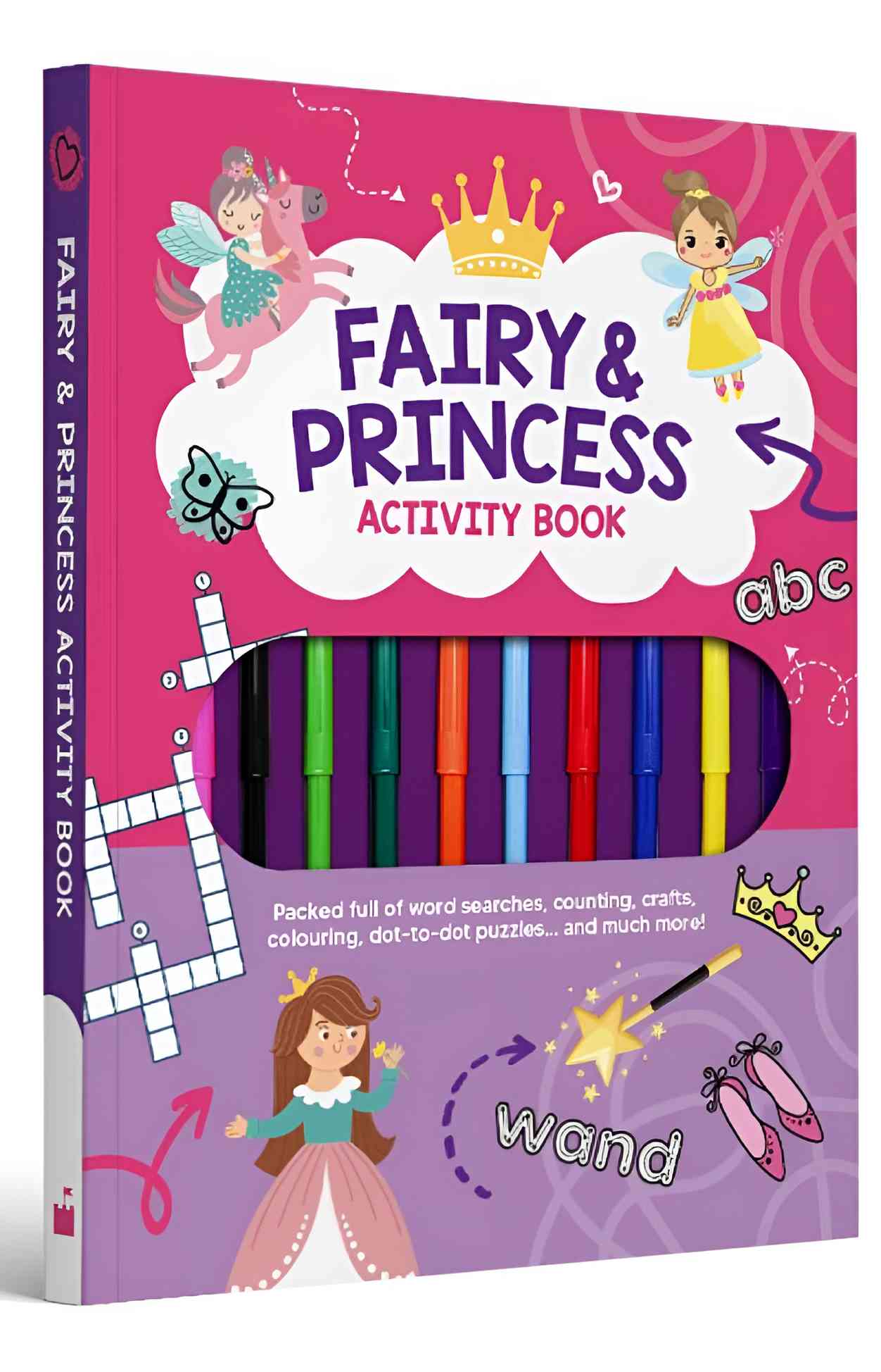 Activity Books with Pens: Fairy and Princess – Popular Book Company Pte Ltd
