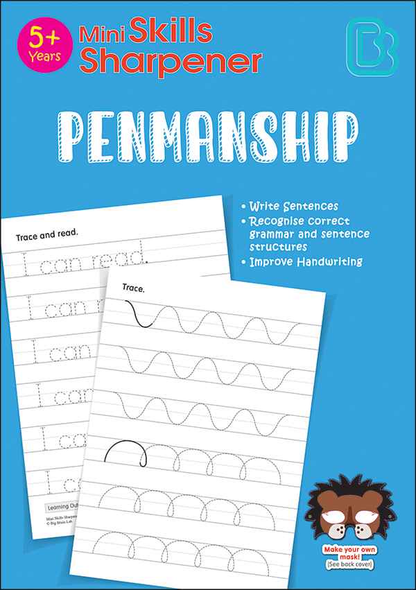 K1 - Mini Skills Sharpener PENMANSHIP (5+ Years) – Popular Book Company ...