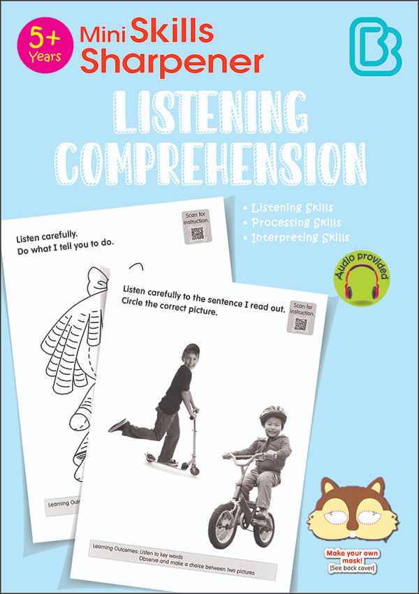 Mini Skills Sharpener LISTENING COMPREHENSION (5+ Years) – Popular Book ...