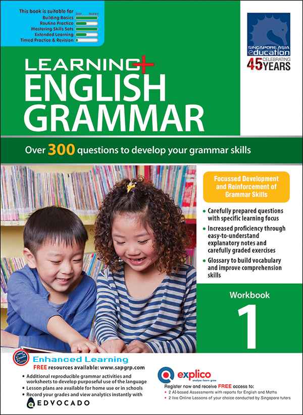 LEARNING+ ENGLISH GRAMMAR Workbook 1 – Popular Book Company Pte Ltd