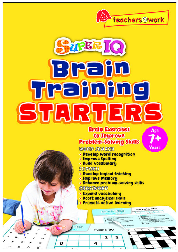 Super IQ Brain Training Starters (Age 7+ Years) – Popular Book Company Pte Ltd