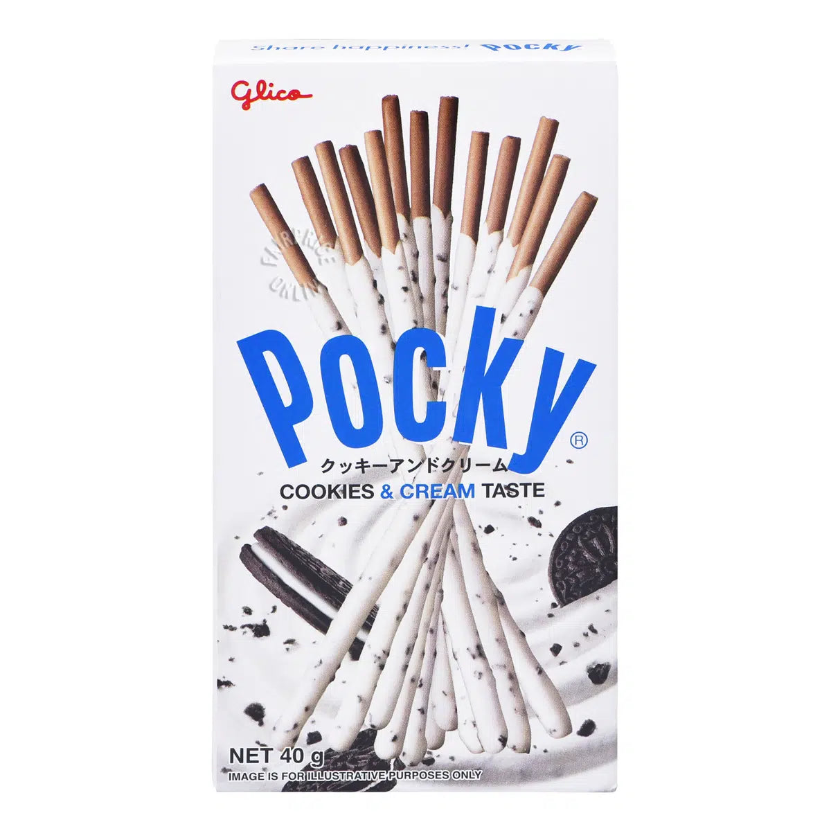 Glico Pocky 40g-cookies & Cream – Popular Book Company Pte Ltd