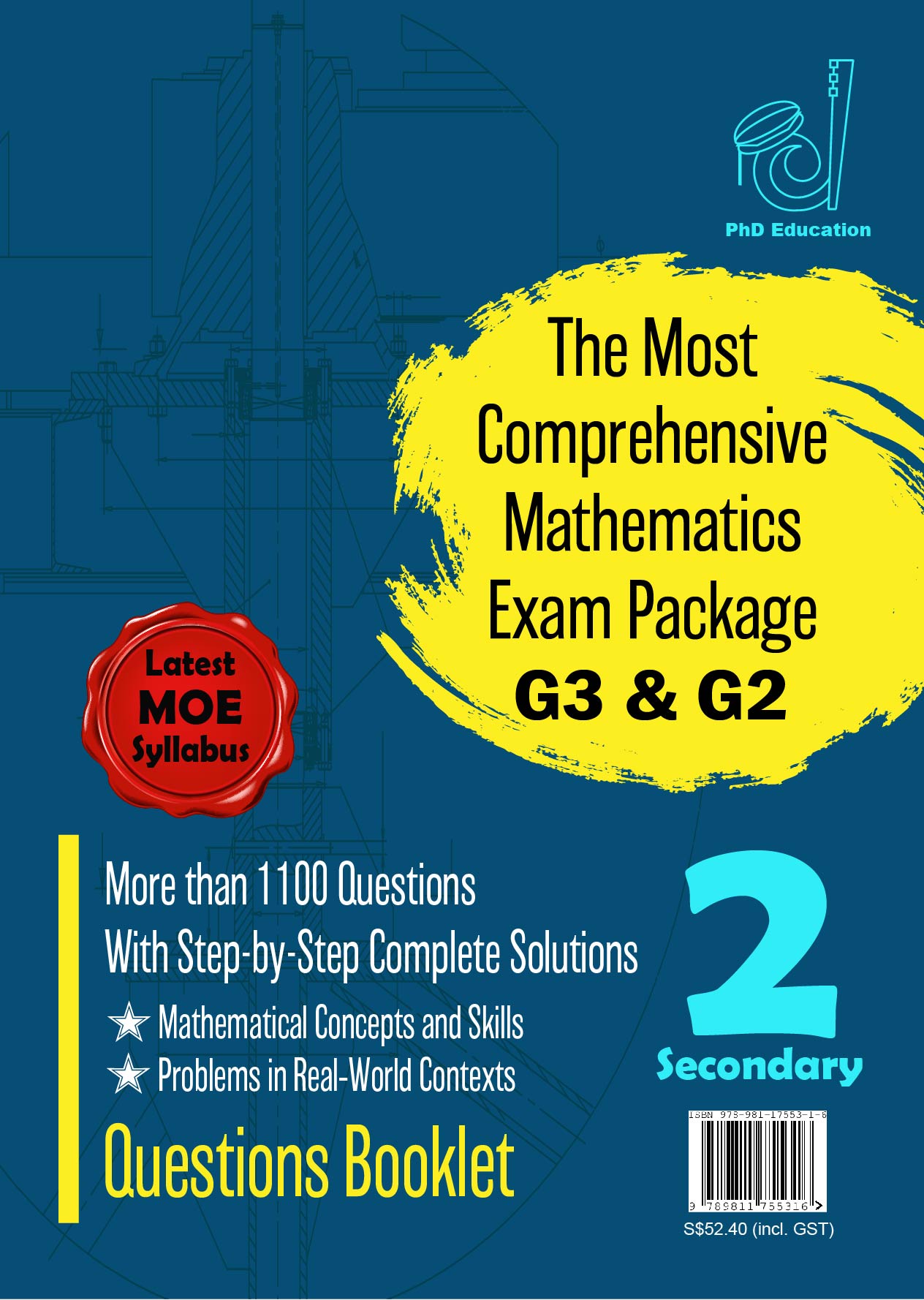 Secondary 2 Mathematics Exam Package For G3/G2 – Popular Book Company ...