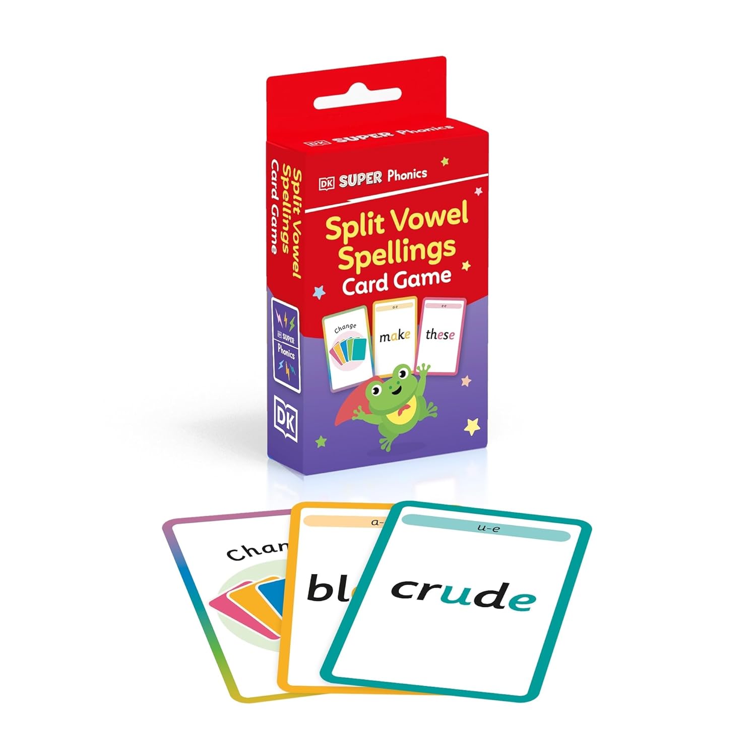 Split Vowel Spellings Card Game (DK Super Phonics) – Popular Book ...
