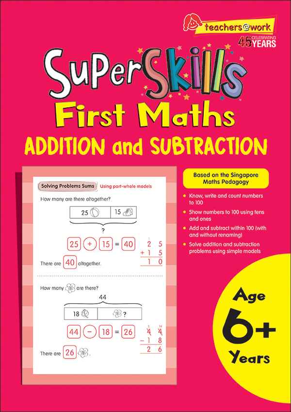 Super Skills First Maths ADDITION and SUBTRACTION (Age 6+ Years ...