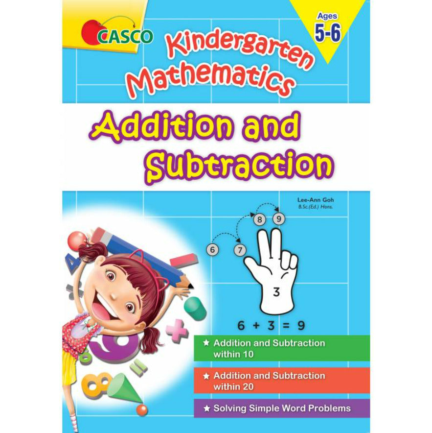 Kindergarten Mathematics For Ages 5-6: Addition And Subtraction ...