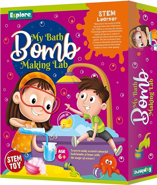 EXPLORE STEM MY BATH BOMB MAKING LAB – Popular Book Company Pte Ltd