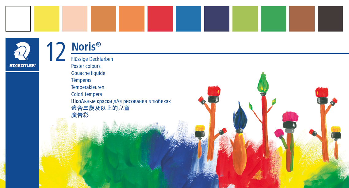 Staedtler 887 NC12 Noris Poster Colour – Popular Book Company Pte Ltd