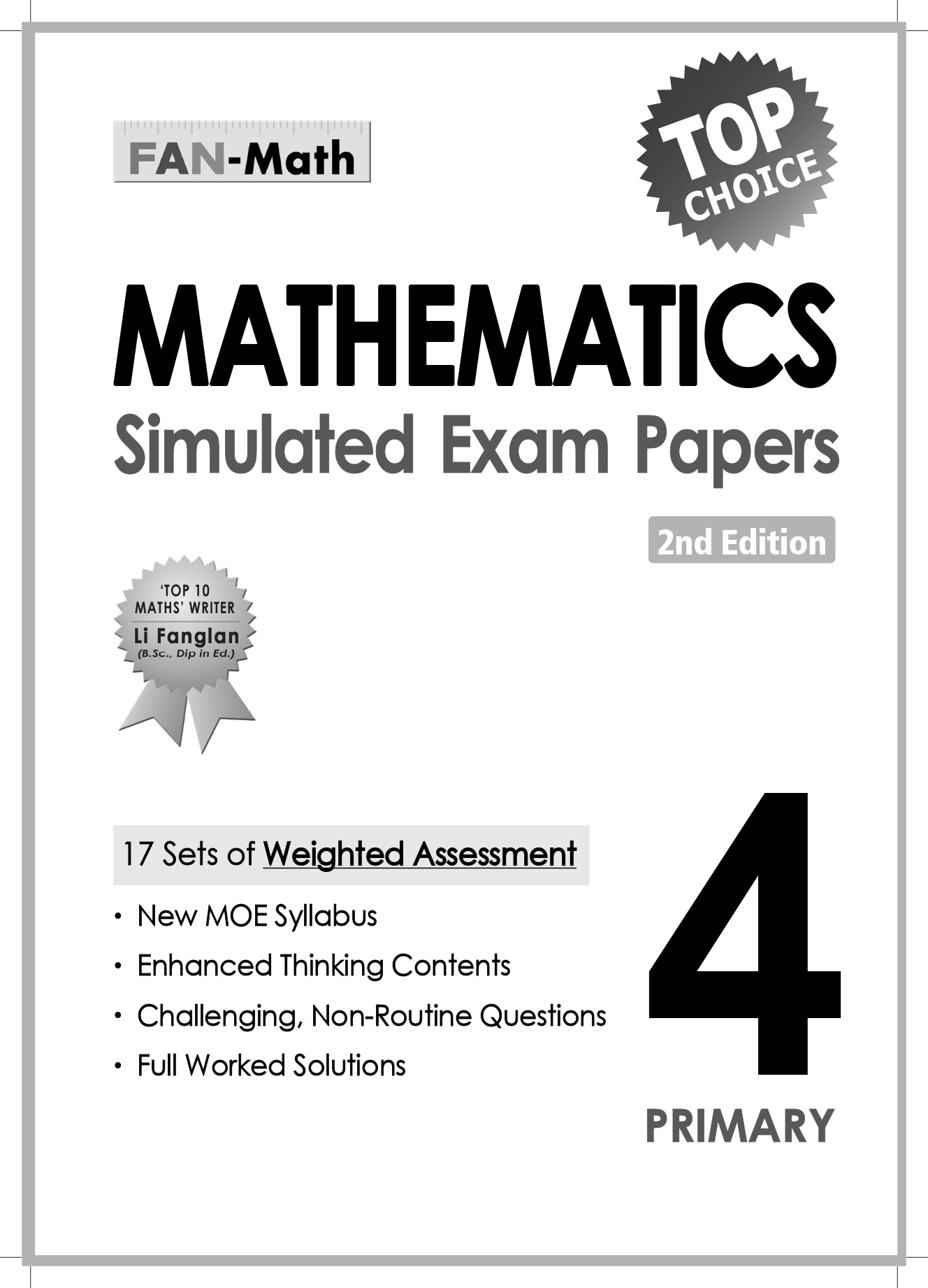 Primary 4 Mathematics Simulated Exam Papers 2nd Edition – Popular Book ...