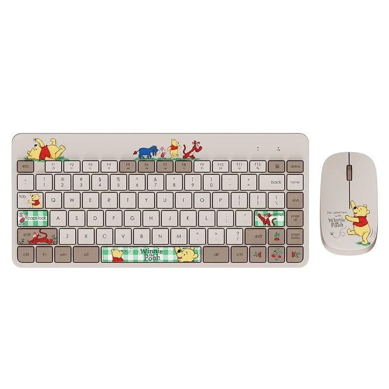 Disney QS-KM01 2 In 1 Wireless Keyboard And Mouse Mice Combo - Winnie ...