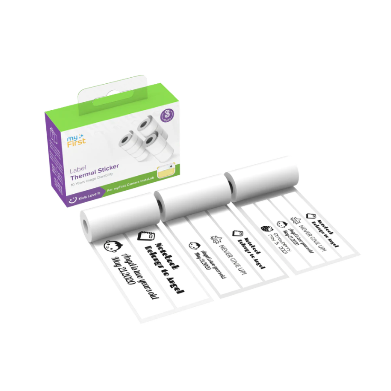 myFirst Thermal Sticker White Label for myFirst Camera Insta Wi ( Labe ...