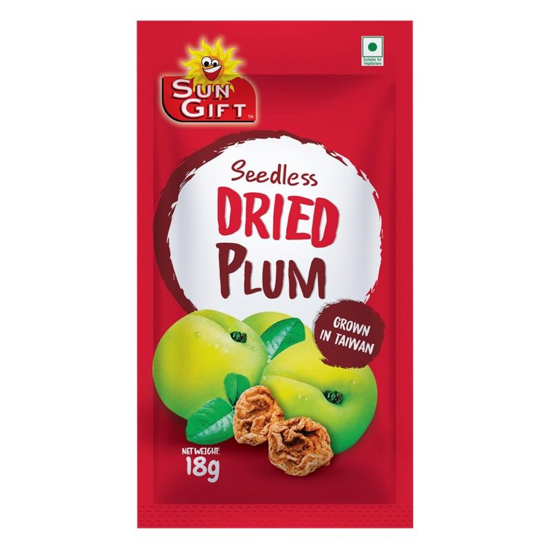 Tg Sun Gift Seedless Dried Plum 18g – Popular Book Company Pte Ltd