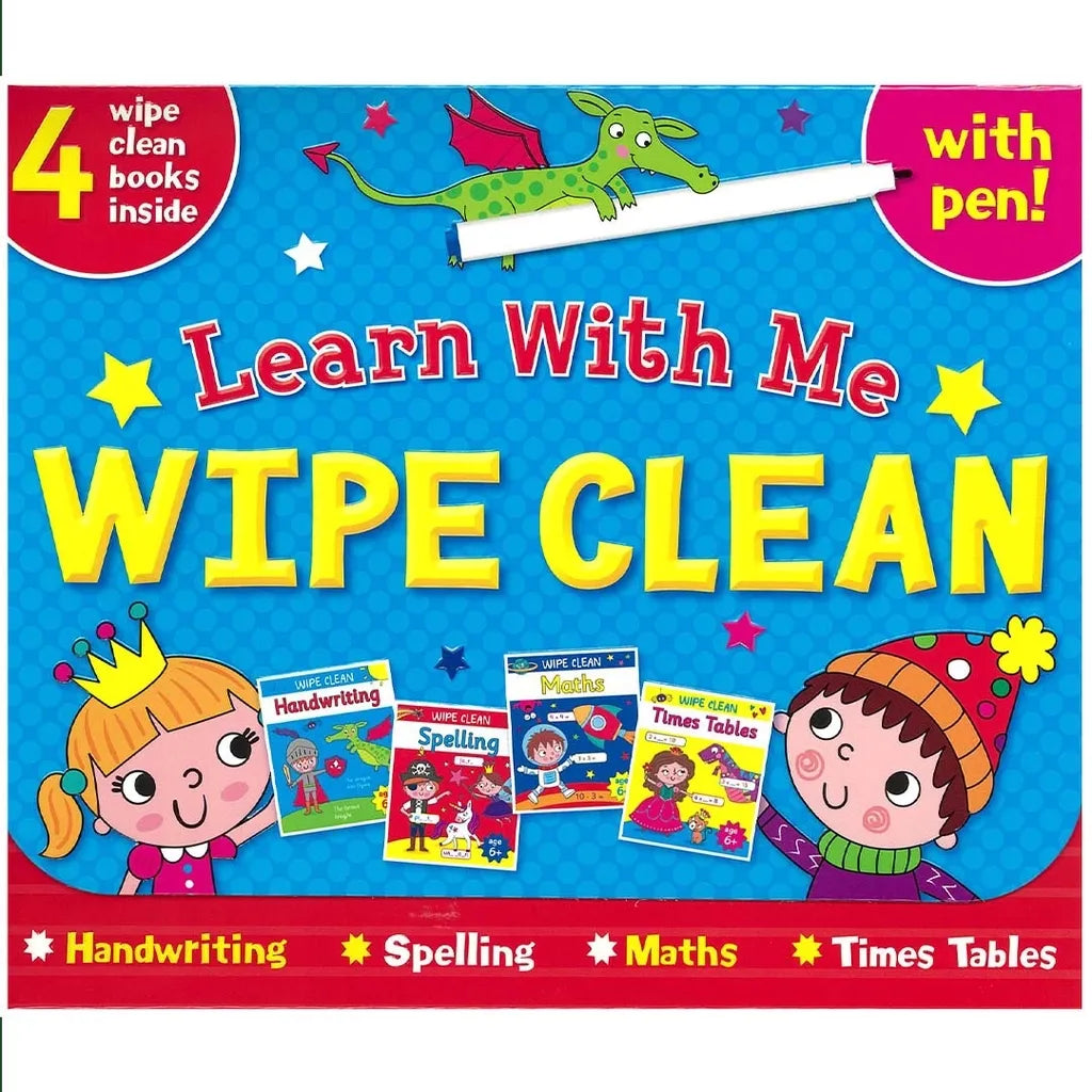 Learn with Me Wipe Clean Box Set – Popular Book Company Pte Ltd