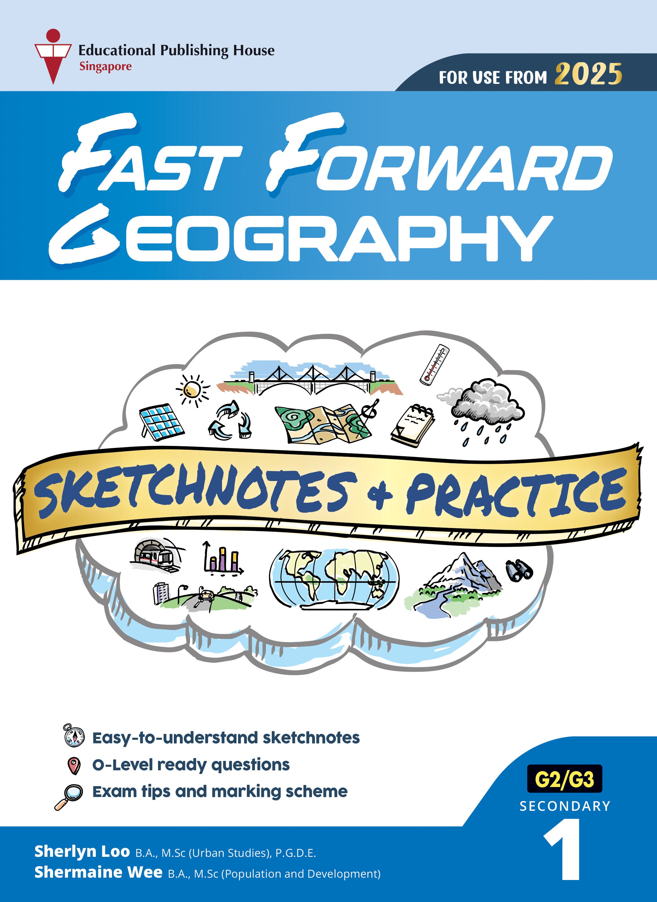 Secondary 1 G2/G3 Geography Fast Forward: Sketchnotes & Practice ...