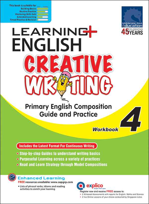 LEARNING+ ENGLISH CREATIVE WRITING Workbook 4 – Popular Book Company ...