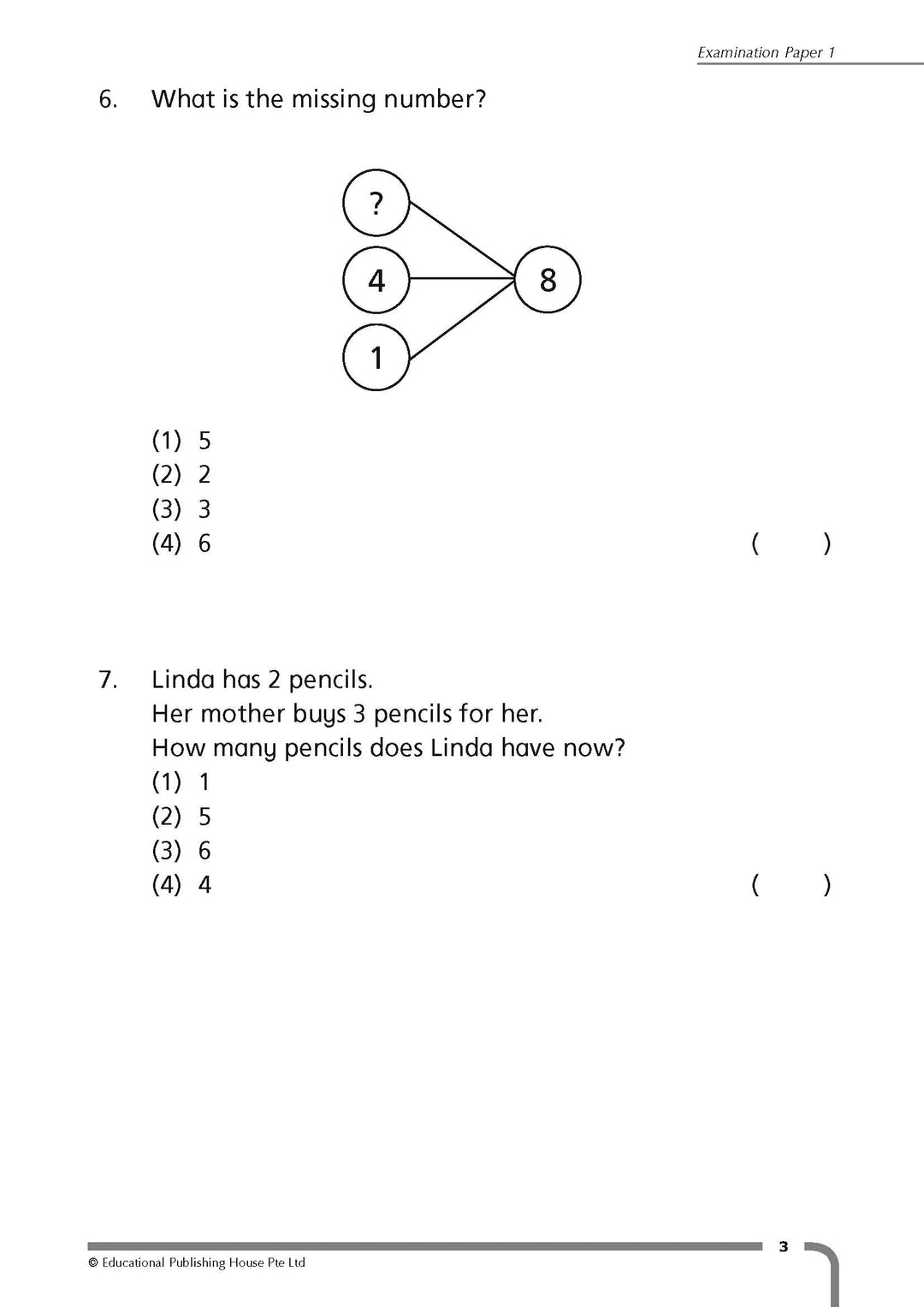 Primary 1 TOP Mathematics Practice Papers (3rd Edition) – Popular Book ...