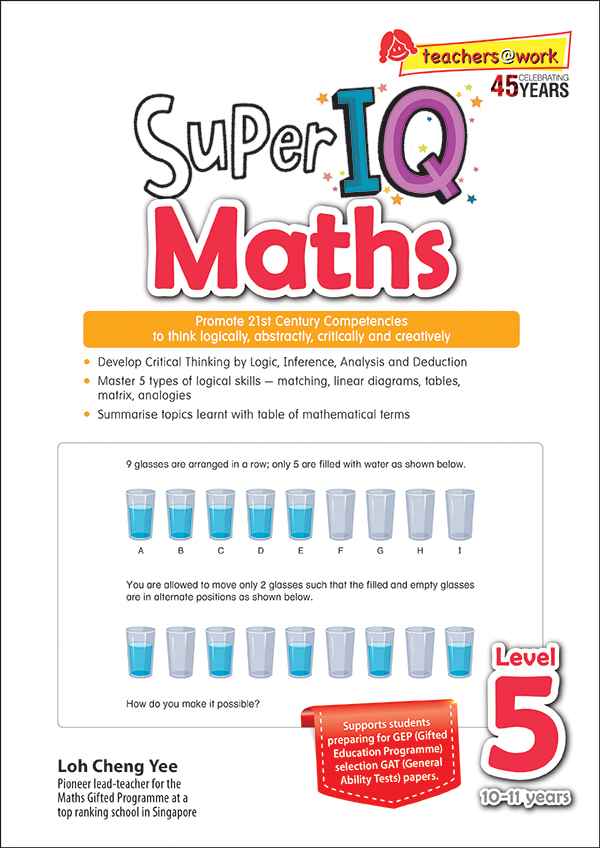 SUPER IQ Maths Level 5 (10-11 years) – Popular Book Company Pte Ltd
