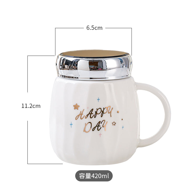 CERAMIC MUG WHITE W LID 23342 – Popular Book Company Pte Ltd