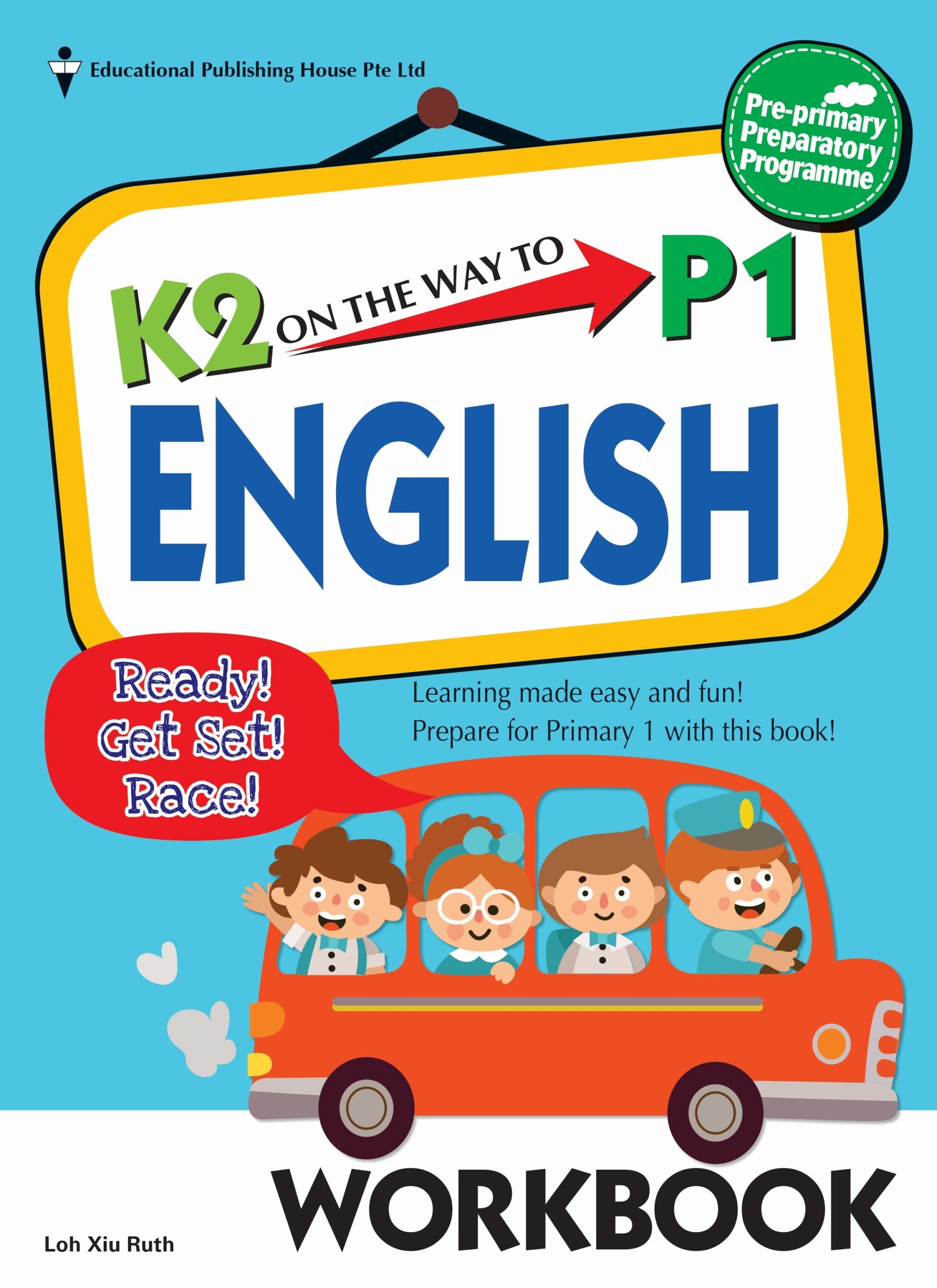 K2 On The Way To Primary 1 English Workbook – Popular Book Company Pte Ltd