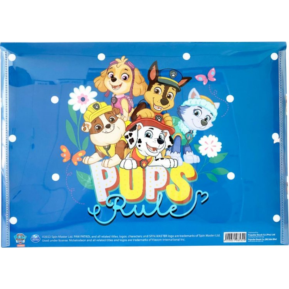 Paw Patrol Button Folder A4 – Popular Book Company Pte Ltd