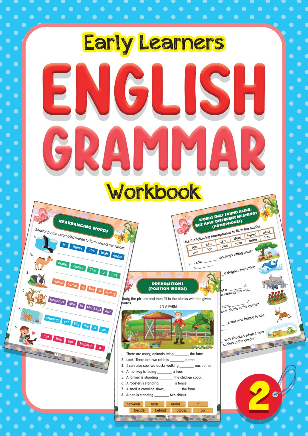 K1 Early Learners English Grammar Workbook 2 – Popular Book Company Pte Ltd