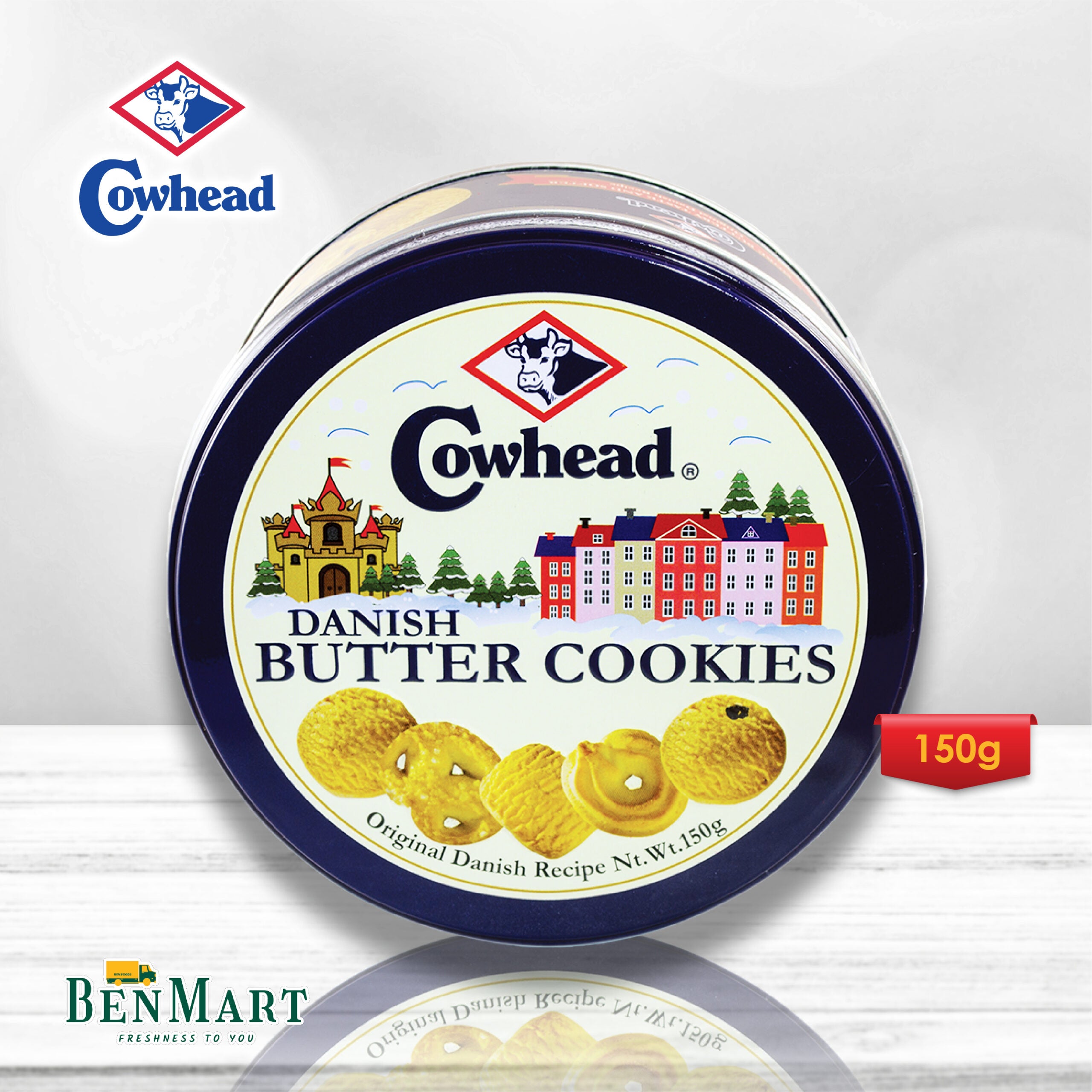 Cowhead Butter Cookies 150g – Popular Book Company Pte Ltd