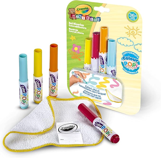 Crayola Colour Pop Marker 4ct 812007 – Popular Book Company Pte Ltd