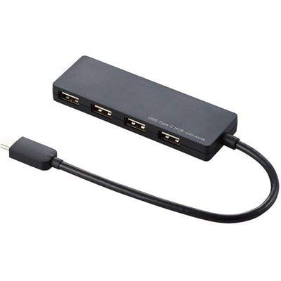 Elecom Type-C 4-Port USB2.0 Hub Black – Popular Book Company Pte Ltd