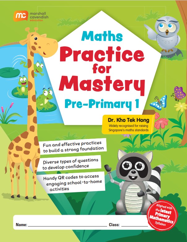 Pre-primary 1 Maths Practice For Mastery – Popular Book Company Pte Ltd