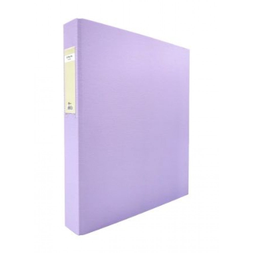 POP BAZIC PP 2D RING FILE A4 25MM LAVENDER – Popular Book Company Pte Ltd