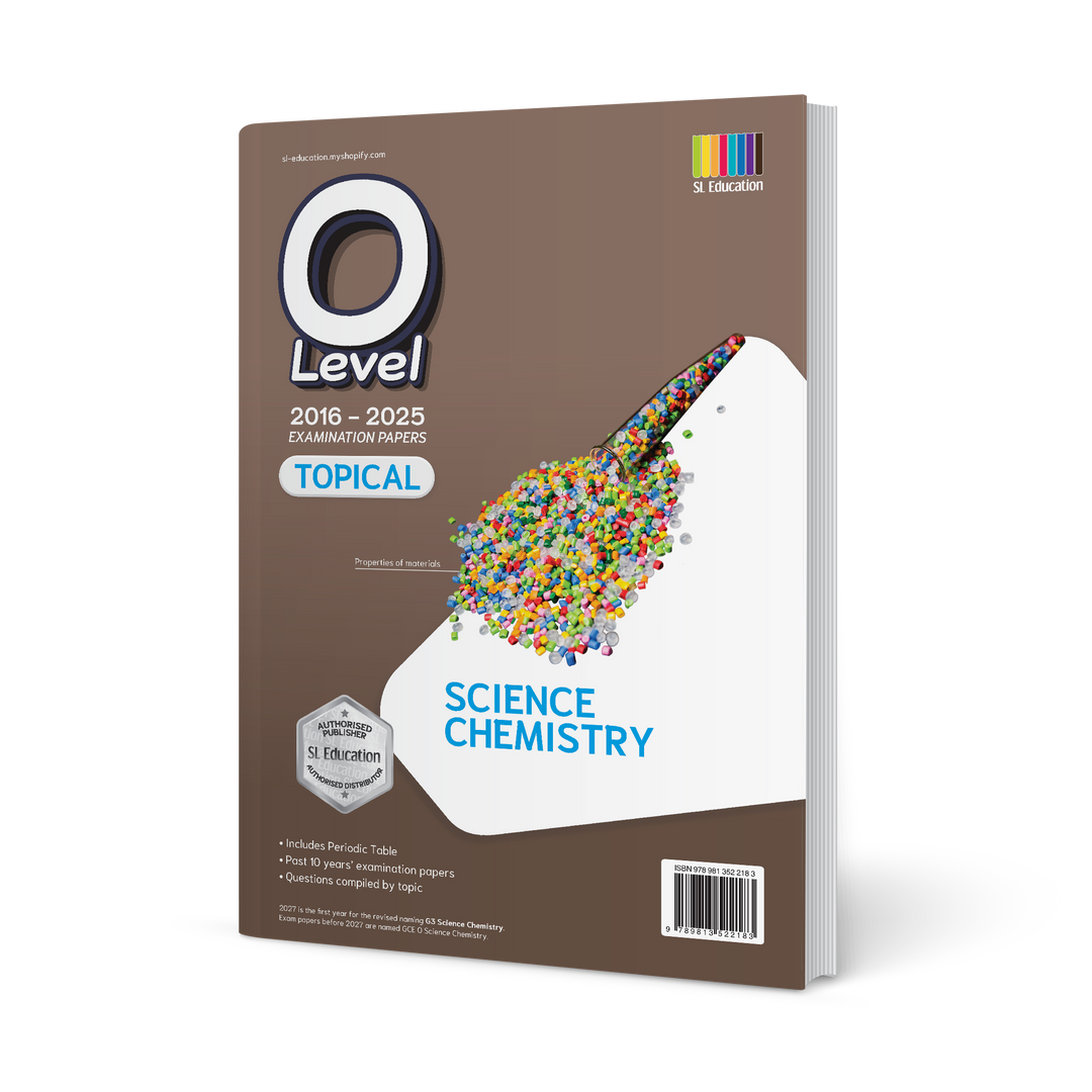 TYS O Level (G3) Science Chemistry Topical QNS + ANS 2016-2025 ...
