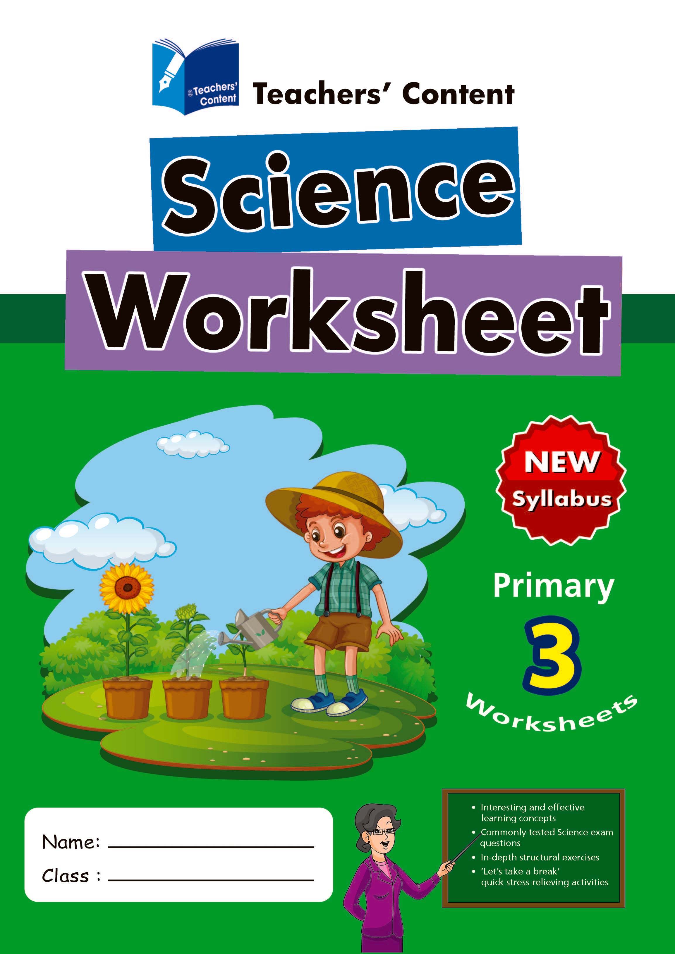 Primary 3 Science Worksheet 2nd Edition – Popular Book Company Pte Ltd