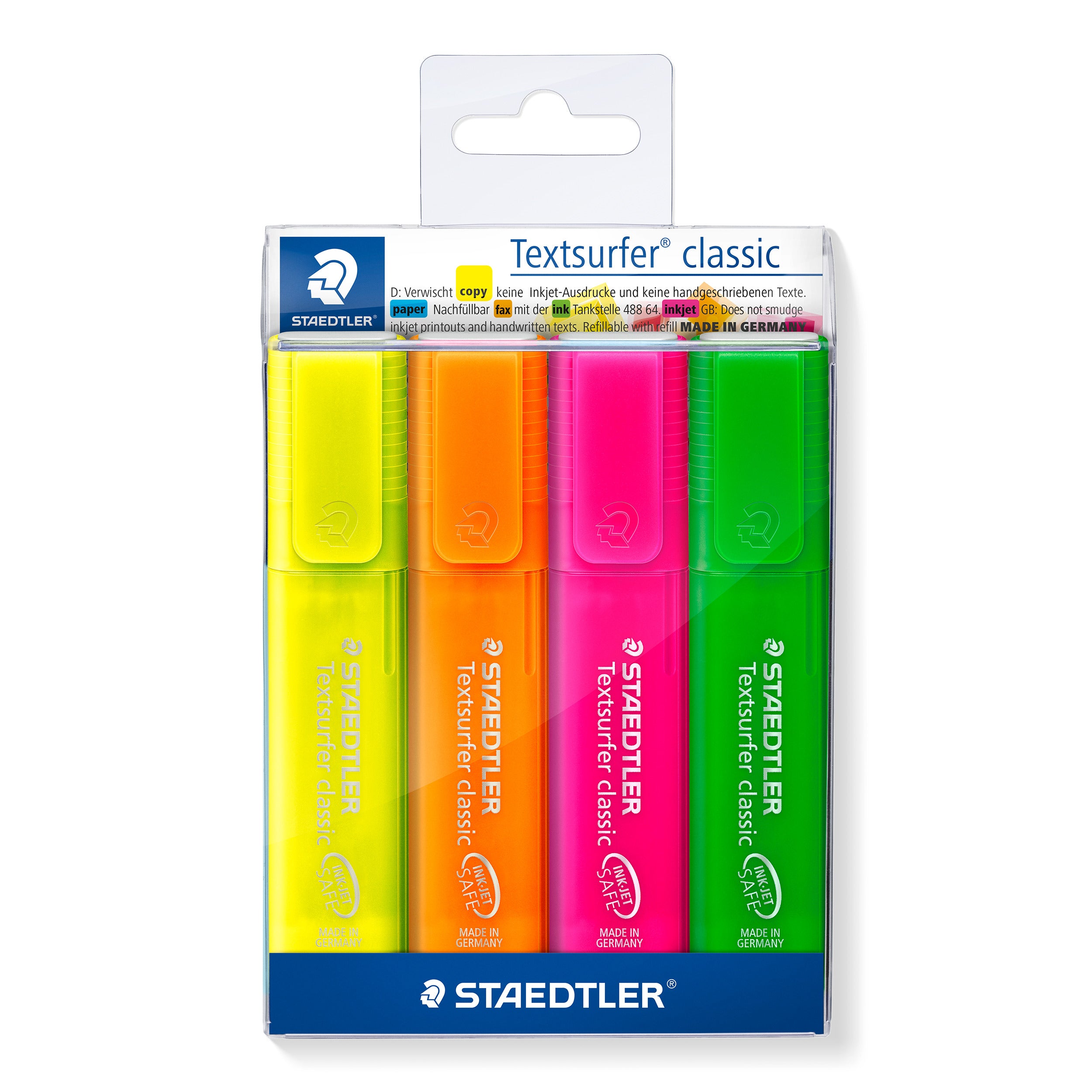 STAEDTLER 364 P WP4 HIGHLIGHTER - RAINBOW – Popular Book Company Pte Ltd