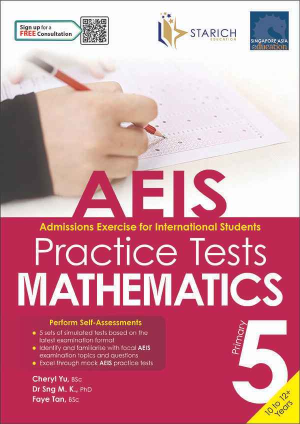 AEIS Practice Tests MATHEMATICS – Primary 5 (10 to 12+ Years) – Popular ...