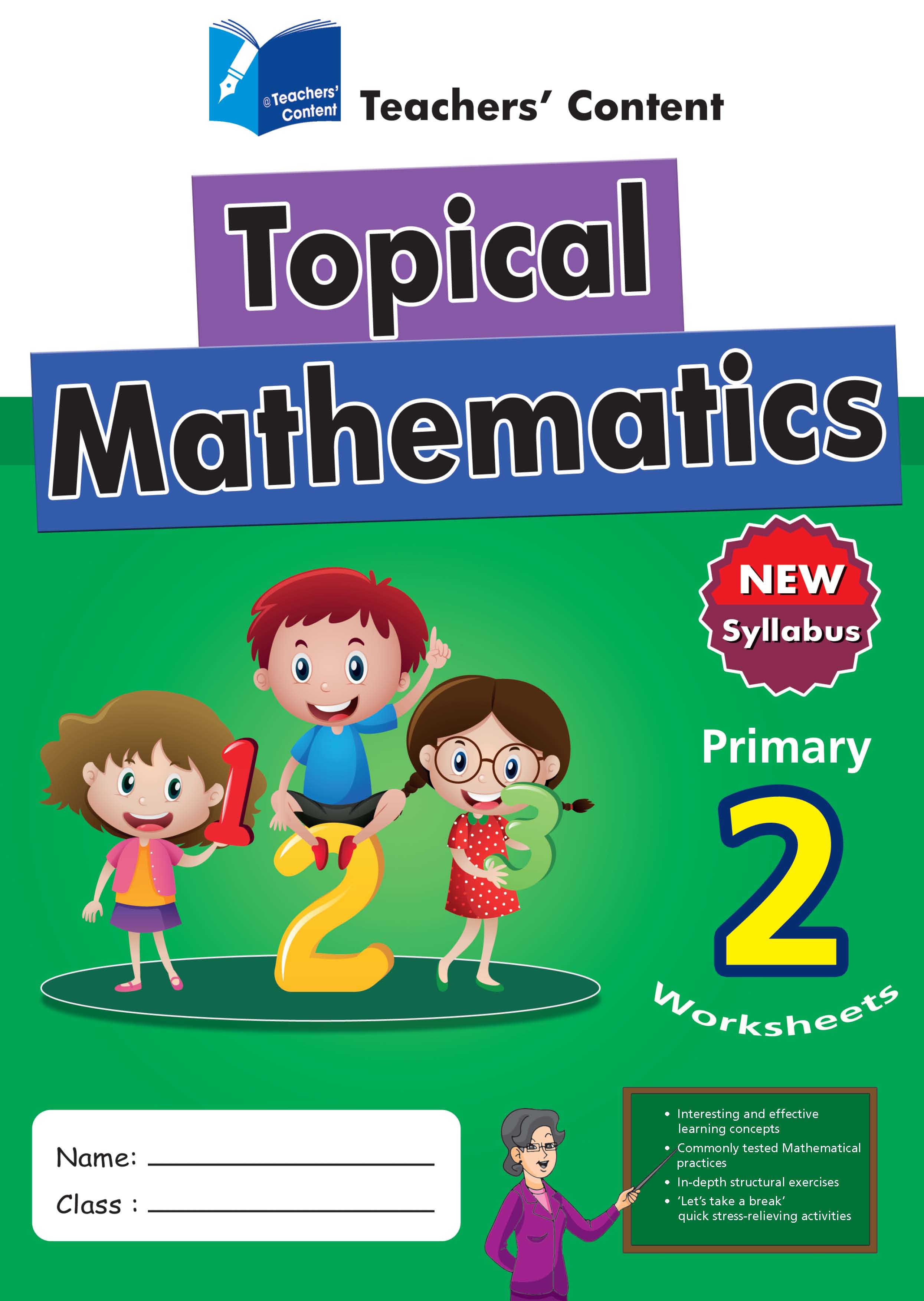 Primary 2 Topical Maths Worksheets – Popular Book Company Pte Ltd