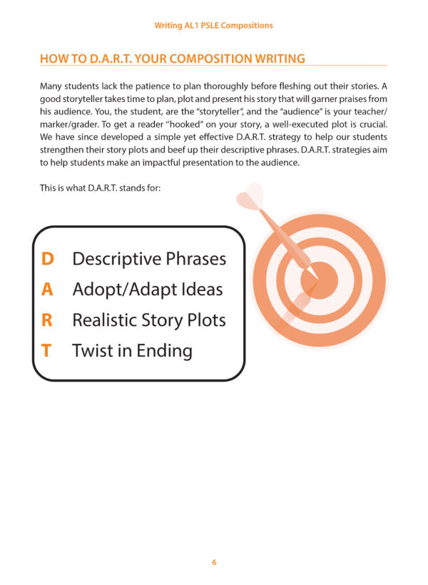 Writing AL1 PSLE Compositions – Popular Book Company Pte Ltd