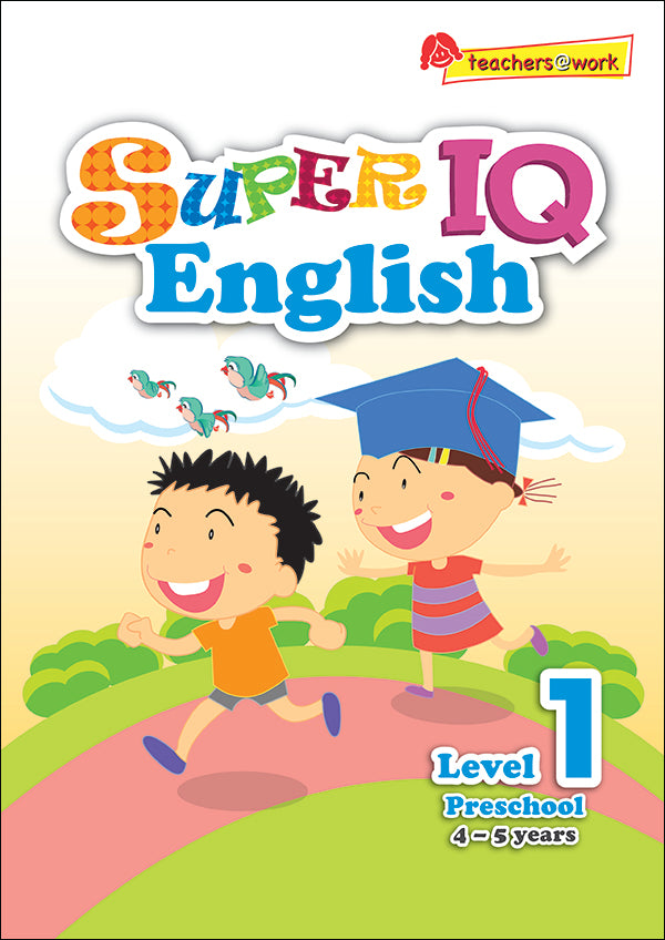 SUPER IQ English Level 1 (4-5 years) – Popular Book Company Pte Ltd