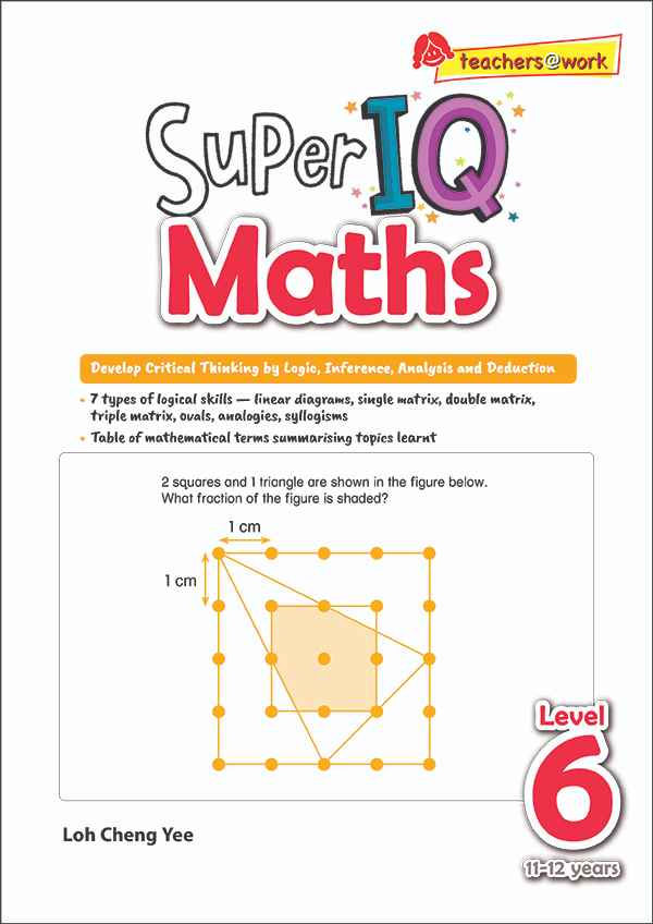 SUPER IQ Maths Level 6 (11-12 years) – Popular Book Company Pte Ltd