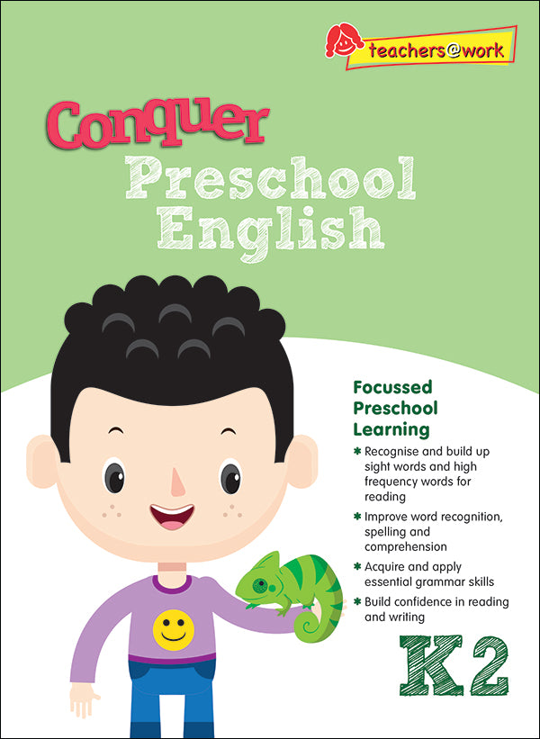 Conquer Preschool English Kindergarten 2 – Popular Book Company Pte Ltd
