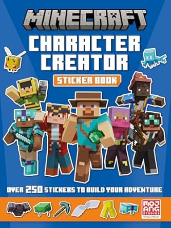 Minecraft Character Creator Sticker Book – Popular Book Company Pte Ltd