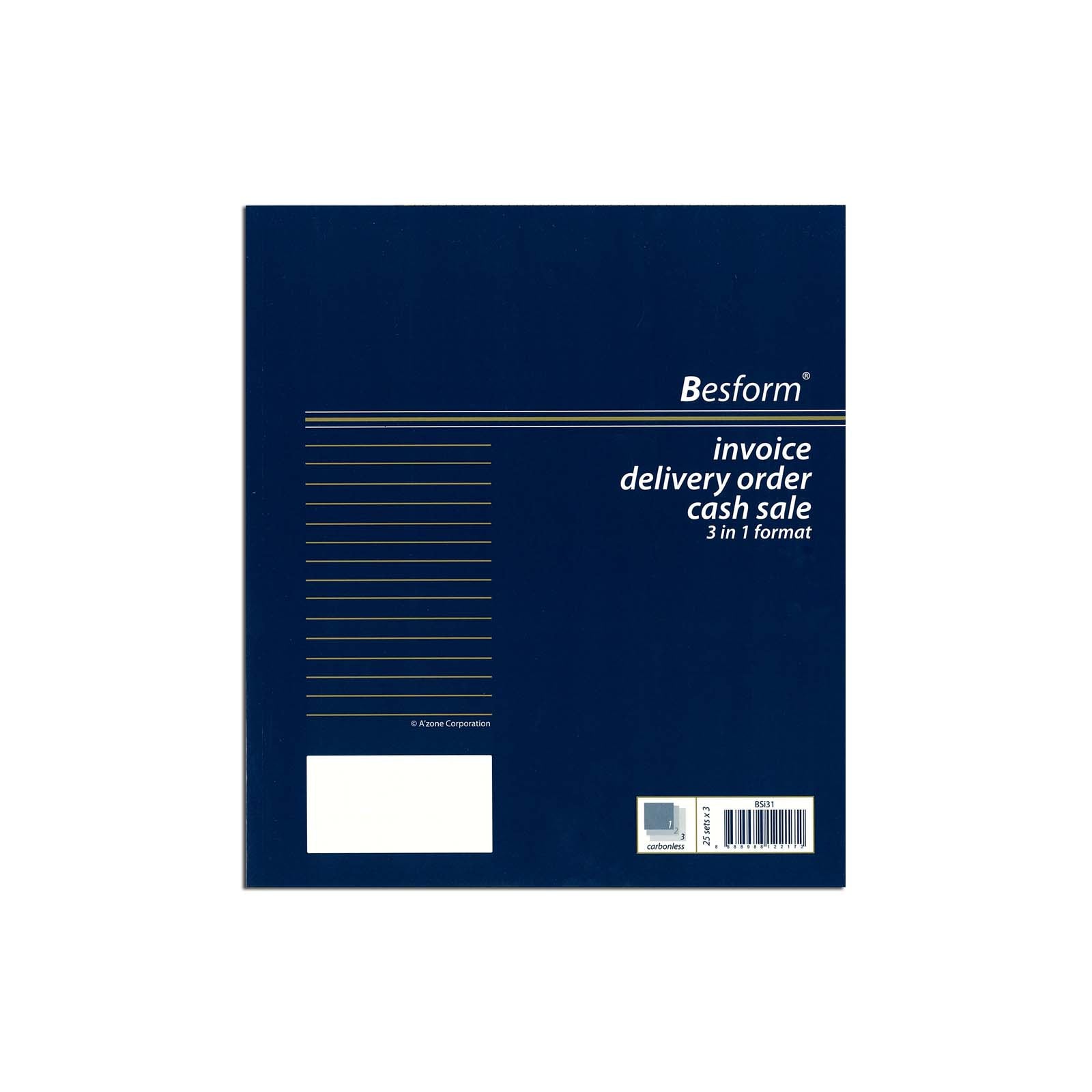 BESFORM Invoice 3-in-1 25x3 Ncr – Popular Book Company Pte Ltd
