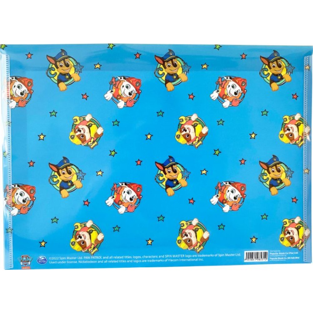 Paw Patrol Button Folder A4 – Popular Book Company Pte Ltd