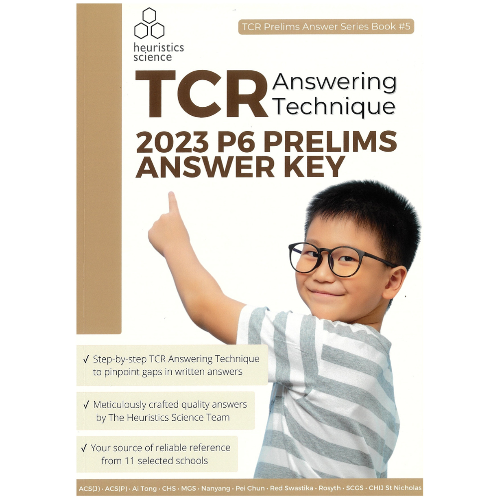 TCR Answering Technique: 2023 Primary 6 Prelims Answer Key – Popular ...