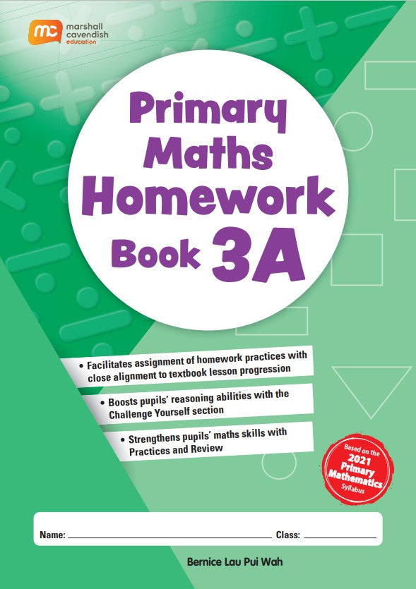 Primary 3a Maths Homework Book – Popular Book Company Pte Ltd