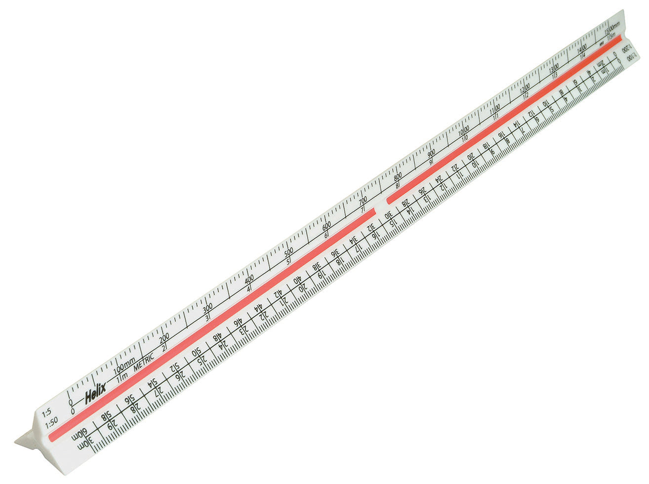 Helix Triangular Metric Scale Ruler 30cm – Popular Book Company Pte Ltd