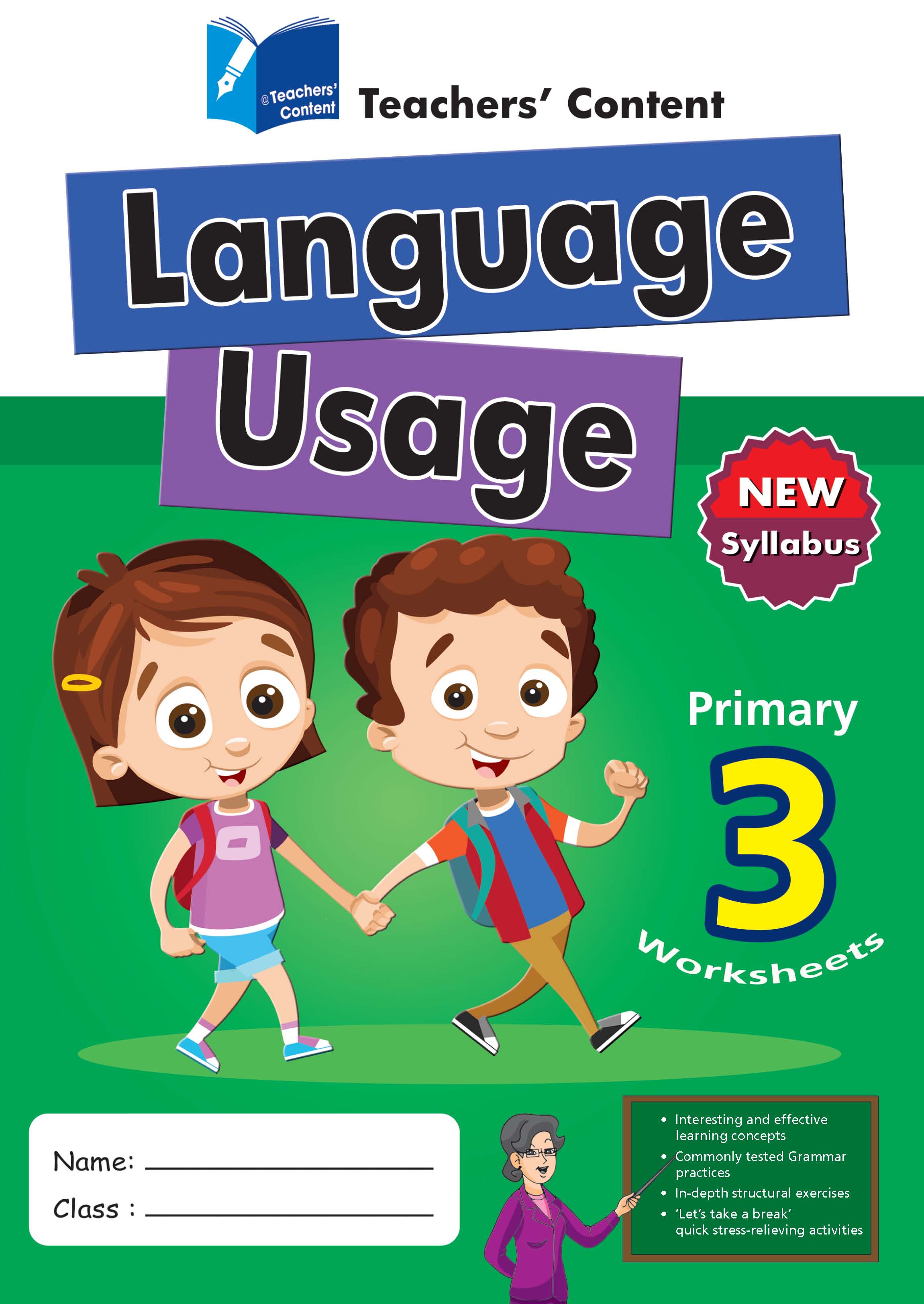 Primary 3 English Language Usage Worksheets – Popular Book Company Pte Ltd