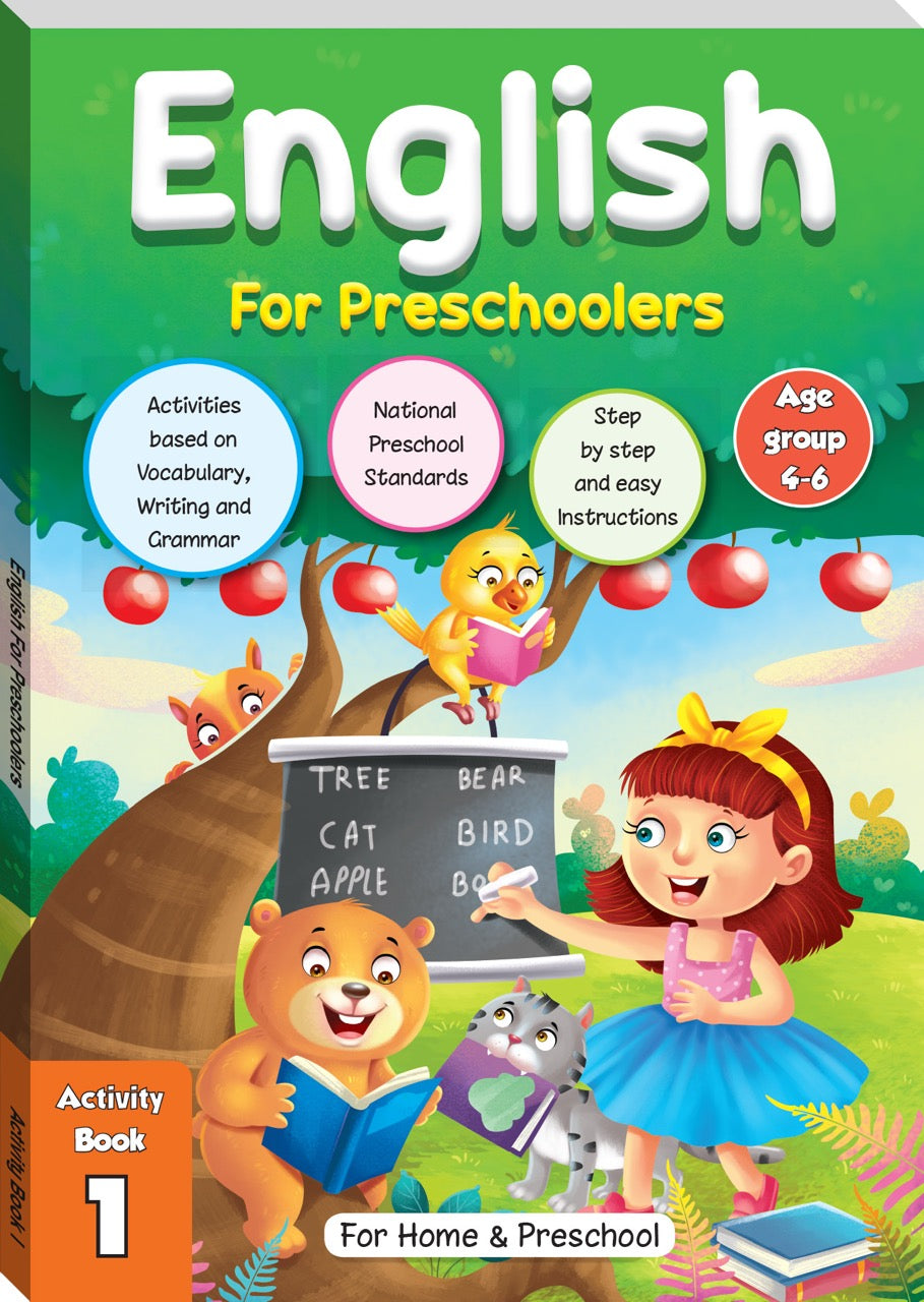 English For Preschoolers Activity Book 1 – Popular Book Company Pte Ltd