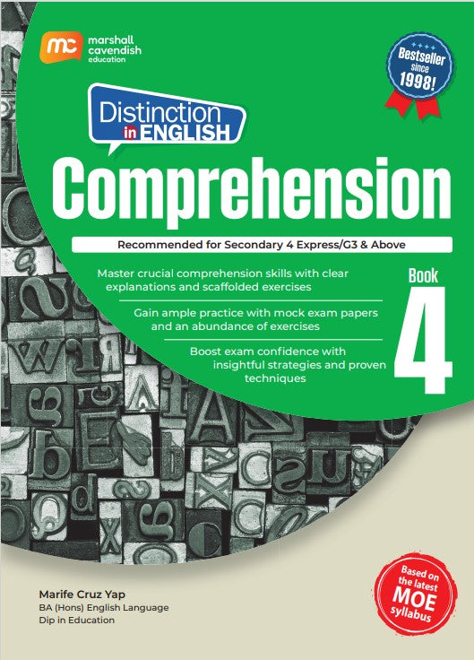 Secondary 4 G3 Distinction In English Comprehension Book – Popular Book ...